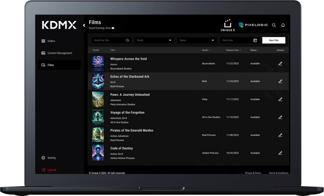 KDMX - The premiere home for global large-scale KDM